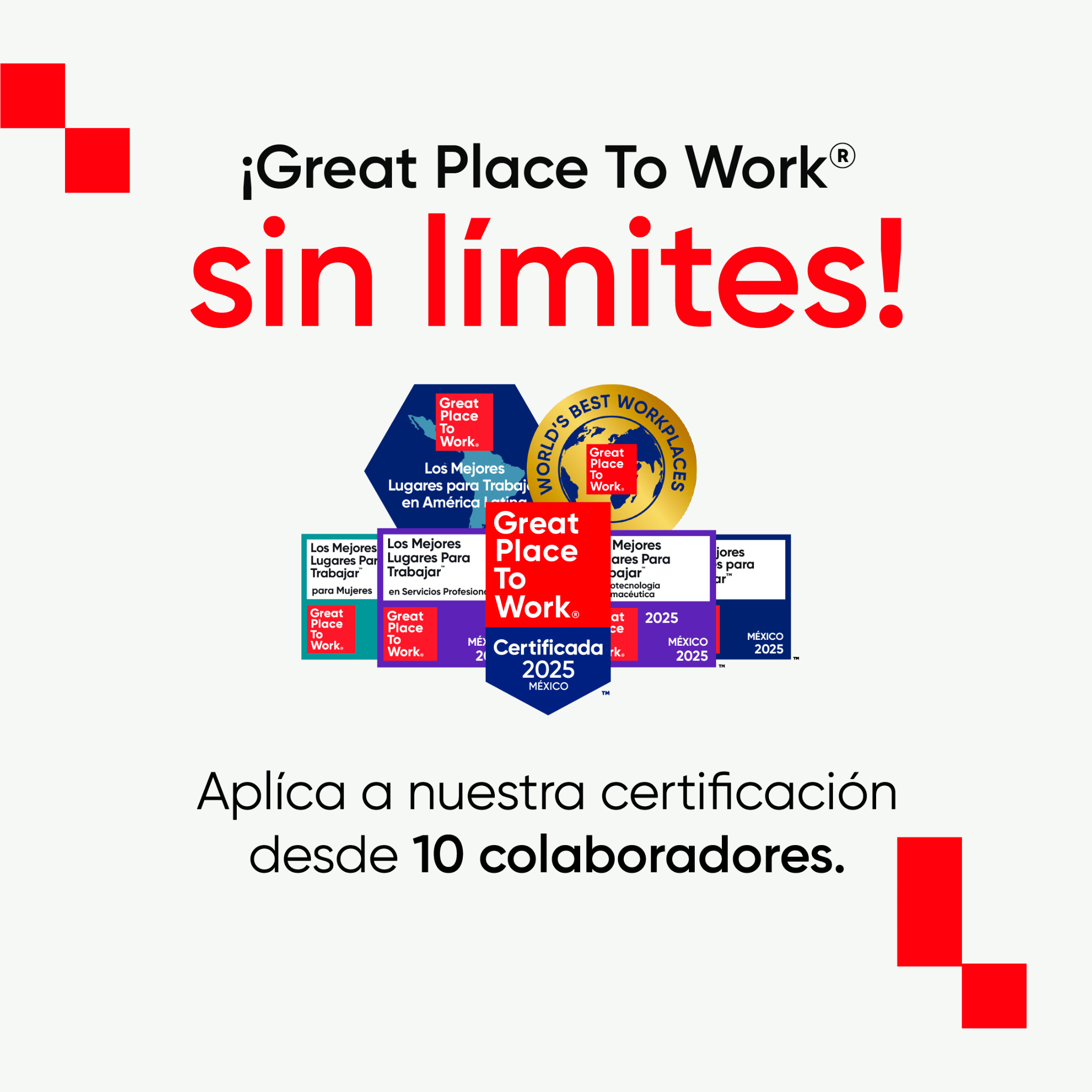 Certificación™ Great Place To Work® | Mejora Tu Cultura Organizacional